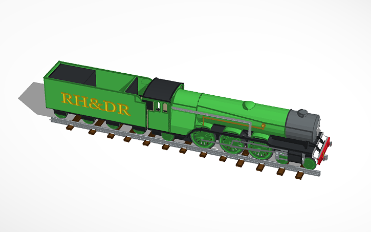3D design Eisenbahn | Tinkercad