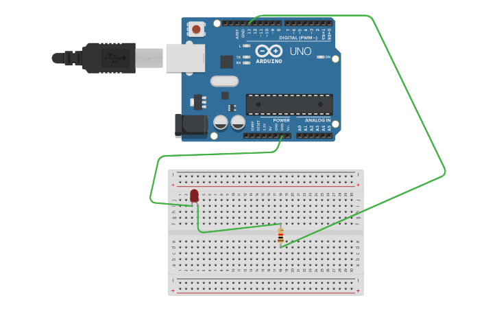 Circuit design Arduino Control with Programming Languange | Tinkercad