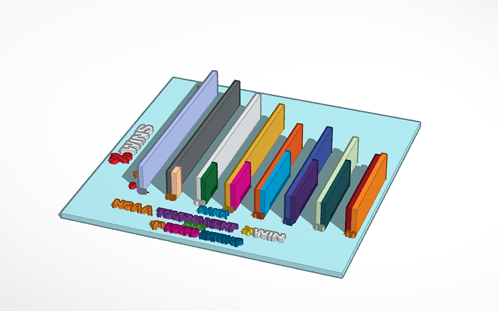 3D design Data Visulization - Tinkercad 3D design Data Visulization - Tinkercad