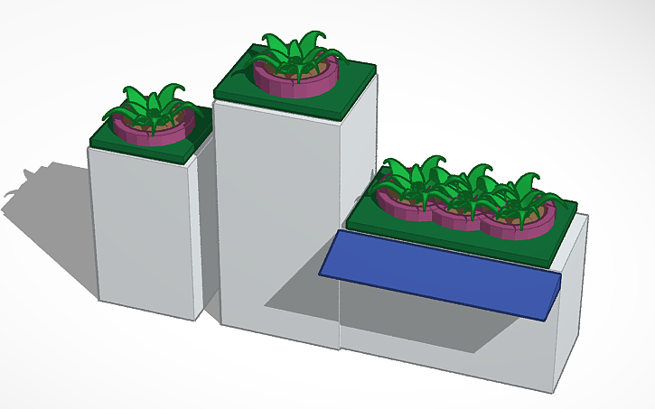 3D design Rooftop Gardens | Tinkercad
