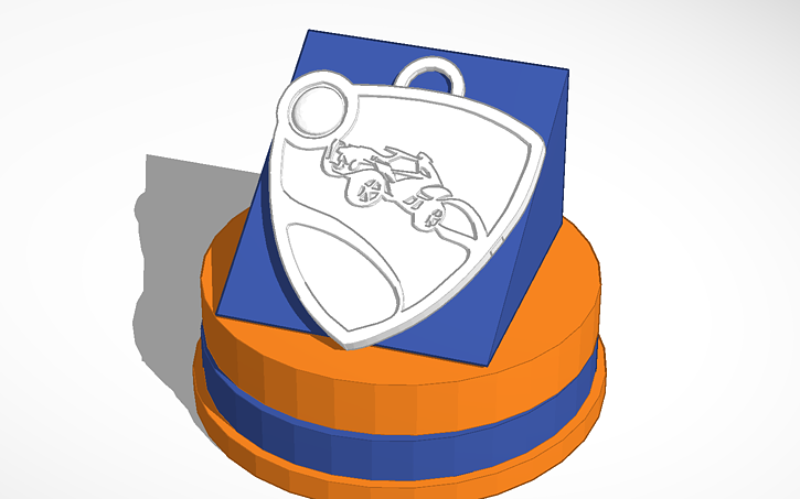 3D design Copy of Rocket League Statue | Tinkercad