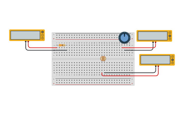 Circuit design Actividad #5 - Tinkercad
