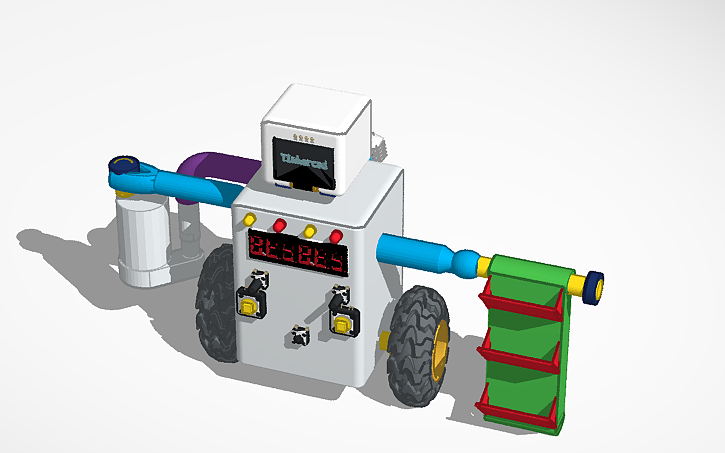 3D design Praise The Lord ( The Drainage) Robot - Tinkercad