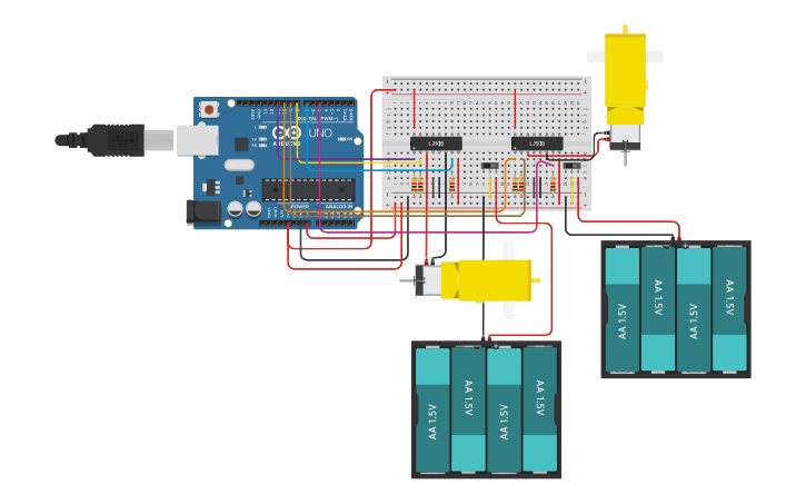 Circuit design Bodacious Jaagub - Tinkercad