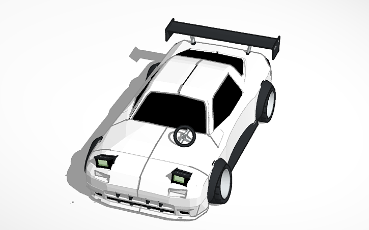 3D design Custom Mazda RX7 - Tinkercad