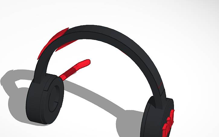 3D design Cool Headphones! - Tinkercad