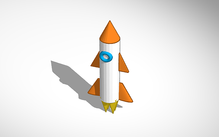 3D design Rocket of Siddhen Chandra | Tinkercad