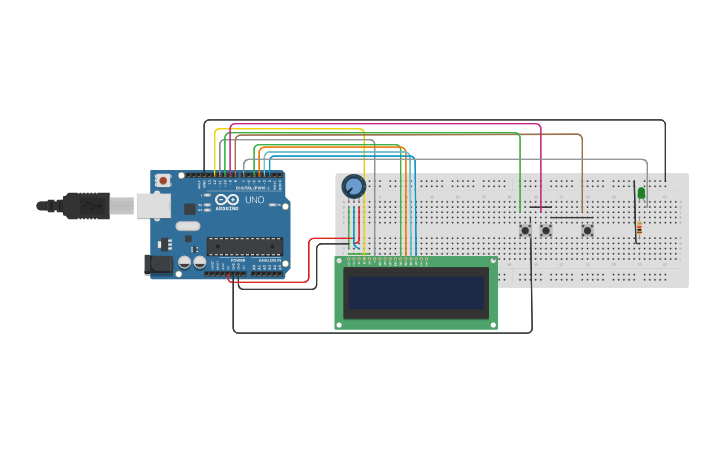 Circuit Design Teste Prova Tinkercad