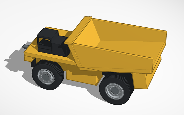 3D design Dump truck - Tinkercad