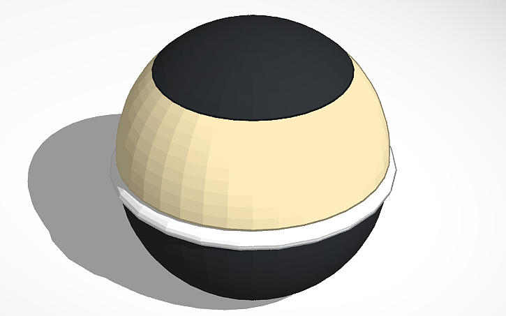3D design me as a ball - Tinkercad