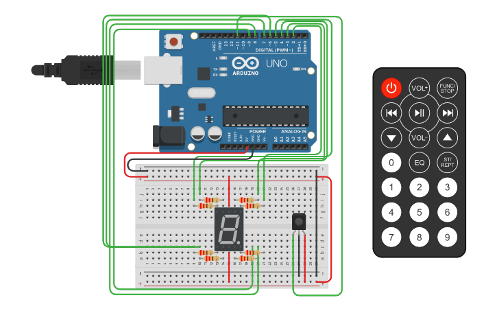 Circuit design Project 15 | Tinkercad