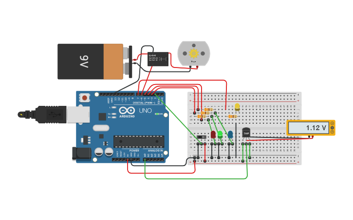 Circuit design ELECTRONICA DIGITAL - Tinkercad