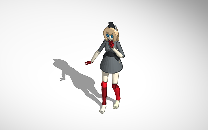 3D design Mad hatter female ig? | Tinkercad