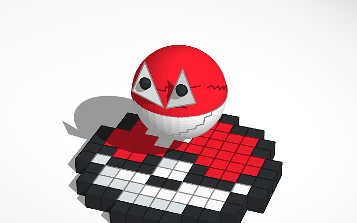 3D design Voltorb | Tinkercad