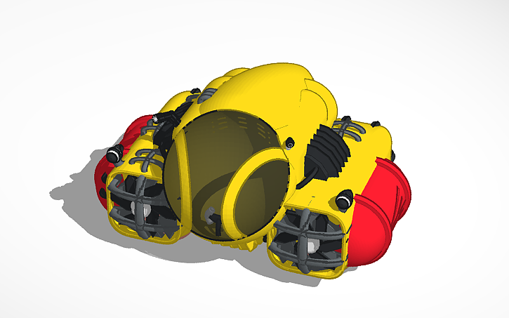 3D design Deep Sea Submersible - Tinkercad