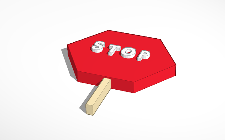 3D design Read Aloud Symbol - Tinkercad