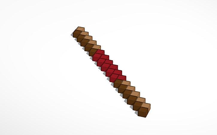 3D design the battle staff | Tinkercad