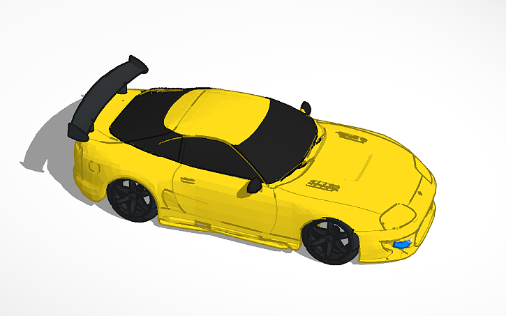 3D design Copy of Toyota supra - Tinkercad