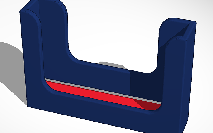 3D design LED RGB Light Remote Holder | Tinkercad