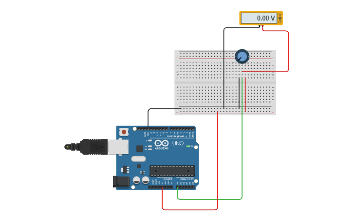 Circuit design Actividad 2 - Tinkercad