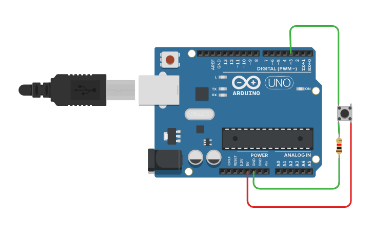Circuit Design Switch Arduino Tinkercad