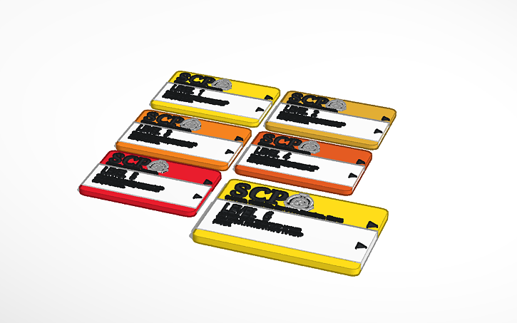 3D design scp 123 | Tinkercad