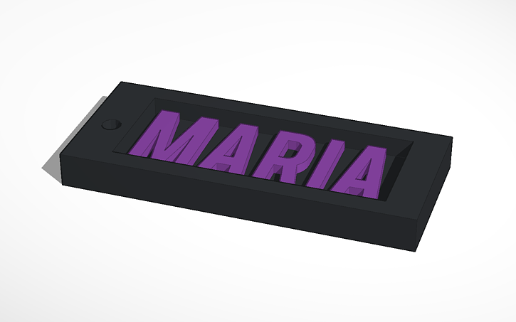 3D design maria - Tinkercad