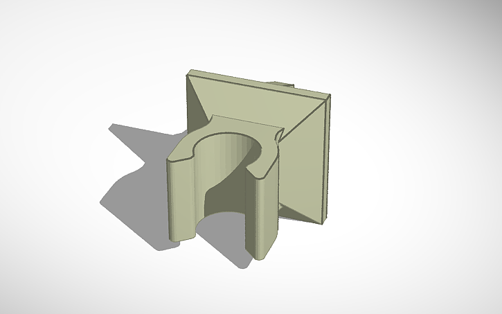 3D design Honda Hood Prop Rod Holder Clip - Tinkercad
