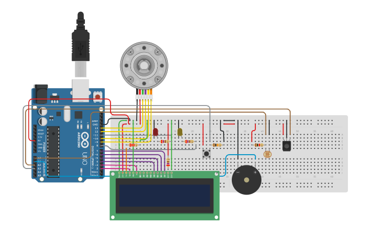 Circuit Design Projeto Tinkercad