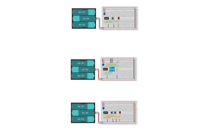 Circuit design lab 2, & lab3 - Tinkercad