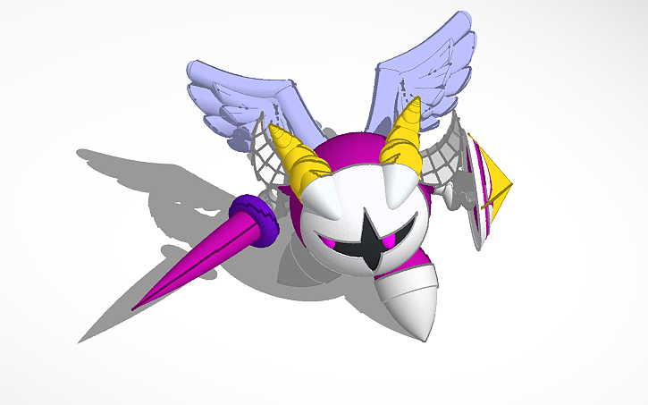 3D design Galacta Knight - Tinkercad