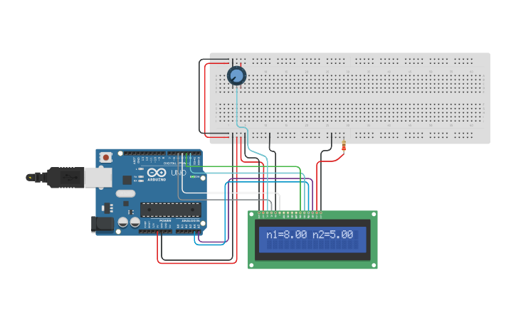 Circuit design Tarea - Sem 4 | Tinkercad