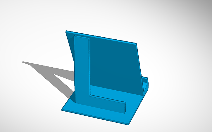 3D design lawson dunton - phone stand | Tinkercad