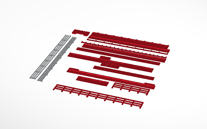 3D design Railings - Tinkercad