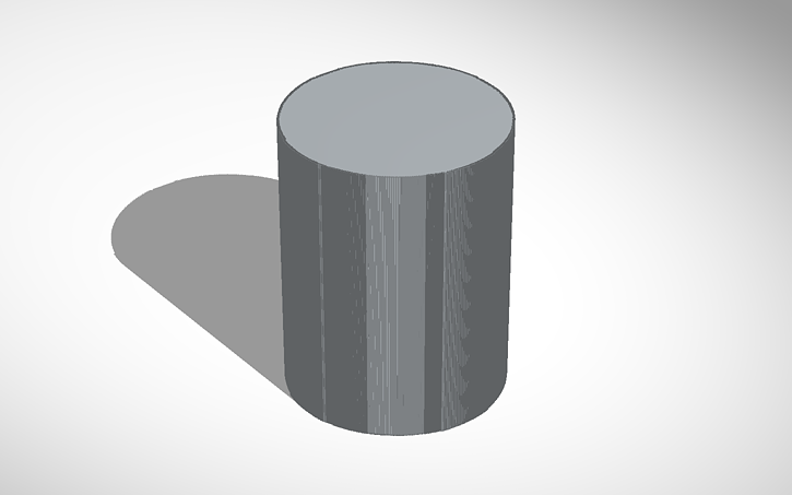 3D design shiny cylinder #madeoutofletters | Tinkercad
