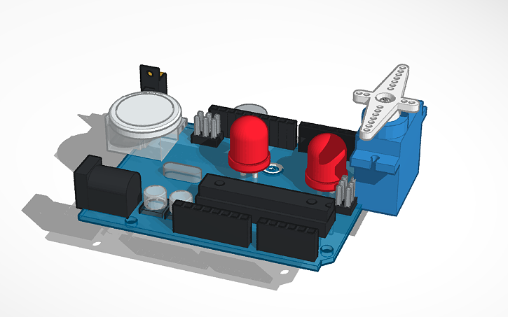 3D design Homemade Circuits - Tinkercad