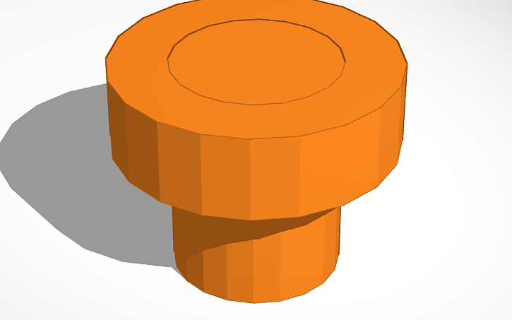 3D design 1/4in Guitar knob | Tinkercad
