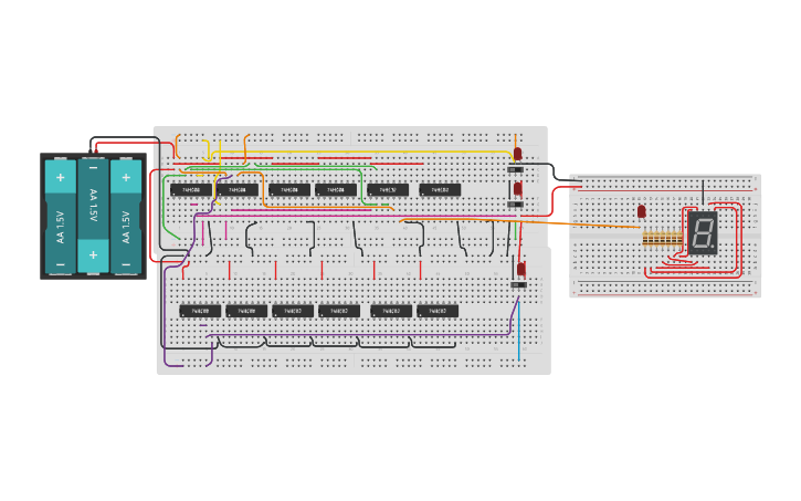 Circuit design Date Of Birth Problem JYurko | Tinkercad
