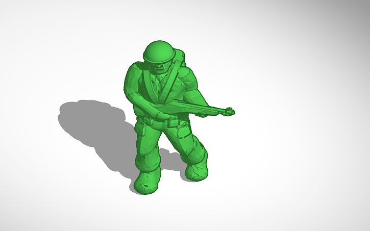 3D design Army Guy | Tinkercad