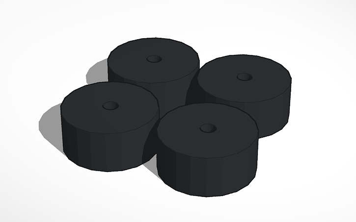3D design Car Wheels - Tinkercad