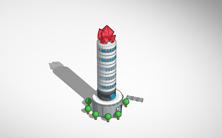 3D design Building - Tinkercad