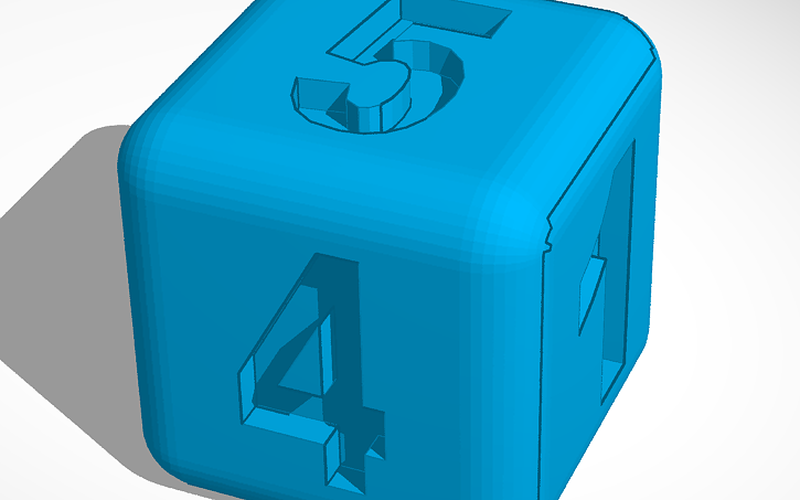 3D design taylor carlile-dice | Tinkercad