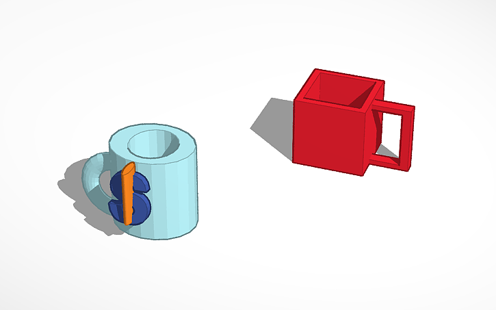 3D design mug - Tinkercad