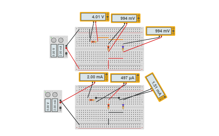 Circuit design LAB 2 - Tinkercad