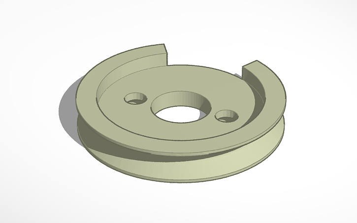 3D design 25T Servo Horn - Tinkercad