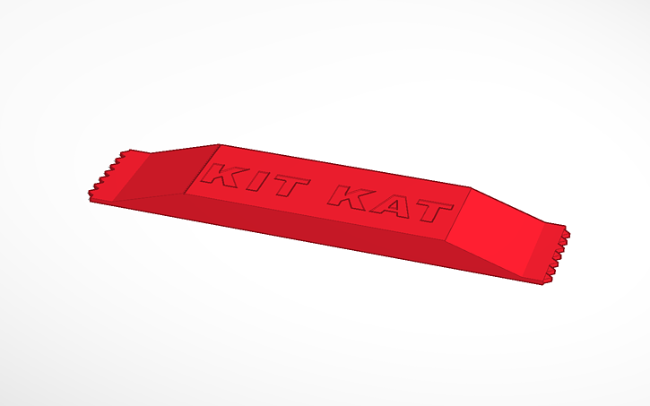 3D design Kit Kat | Tinkercad