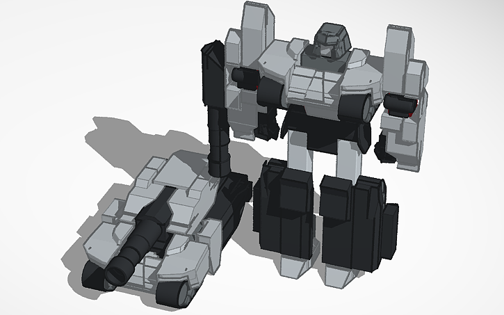 3D design megatron - Tinkercad