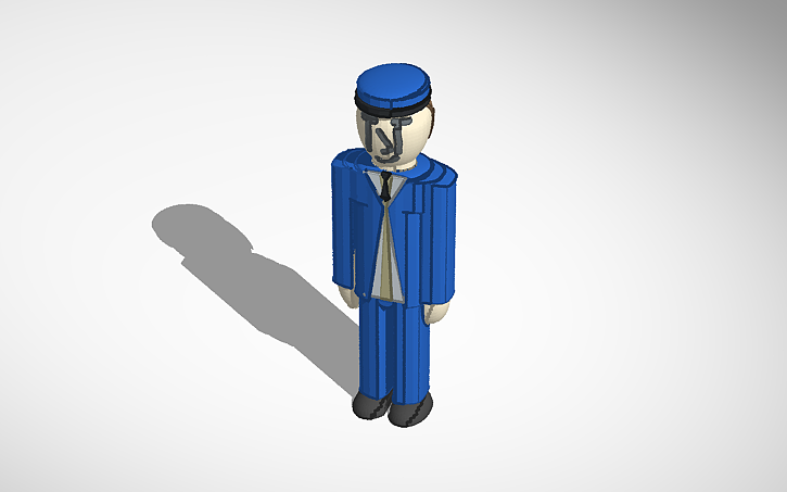 3D design TTTE Human Prop - Tinkercad