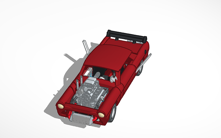 3D design Another dragster :l - Tinkercad