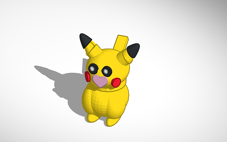 3D design Pokemon - Tinkercad